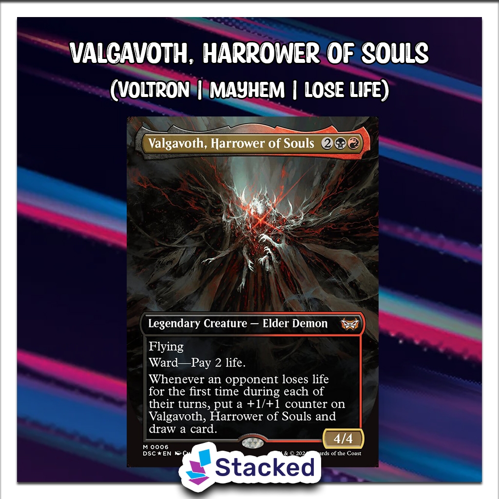 MTG EDH Commander Deck - Valgavoth, Harrower of Souls (Constructed ...