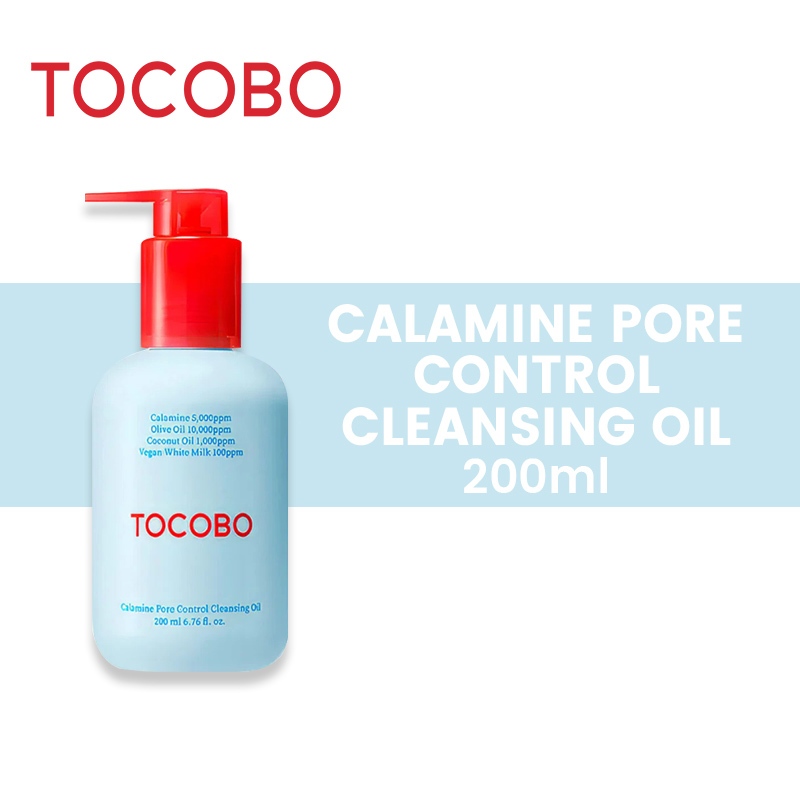 Tocobo Calamine Pore Control Cleansing Oil 200ml Gentle Cleansing And ...