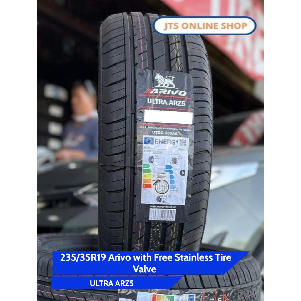 235/35R19 Arivo Ultra ARZ5 with Free Stainless Tire Valve (PRE-ORDER) | Shopee Philippines