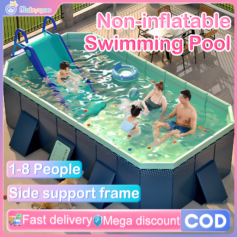 Non Inflatable Swimming Pool For Kids PVC Anti-slip and Wear-resistant ...