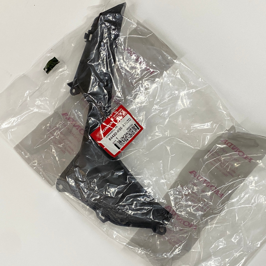 64420-K59-A70ZD | Garnish Front Left | Genuine Honda parts | Click 125i ...