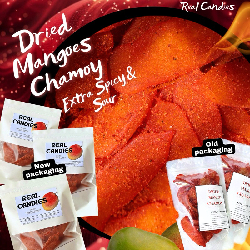 Dried mango chamoy 150 grams (EXTRA SOUR&SPICY) mexican snack | Shopee ...