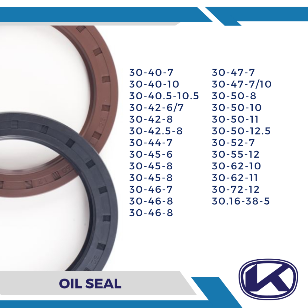 Oil Seal Inner Diameter 30 for Automotive and Industrial Use OILSEAL ...
