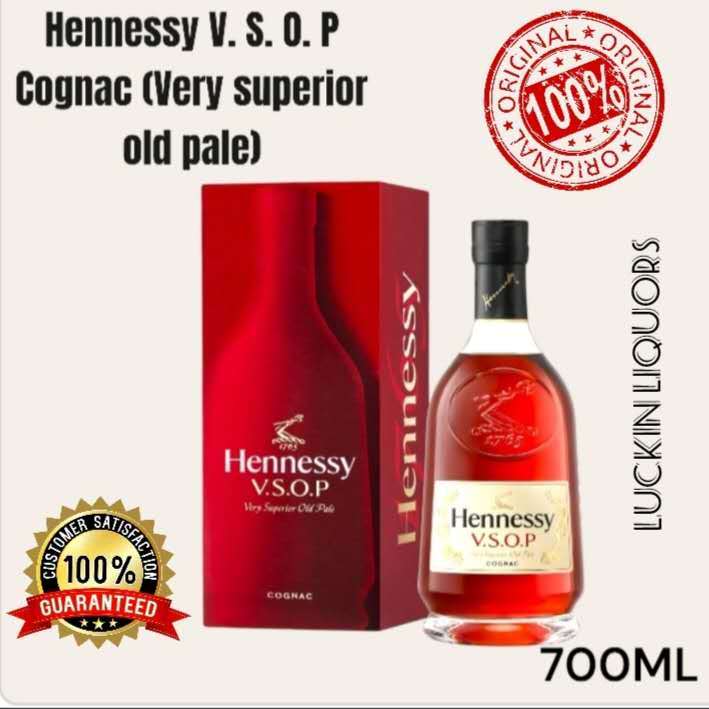HENNESSY V.S.O.P COGNAC 700ML(Very superior old pale)-WITH BOX | Shopee Philippines