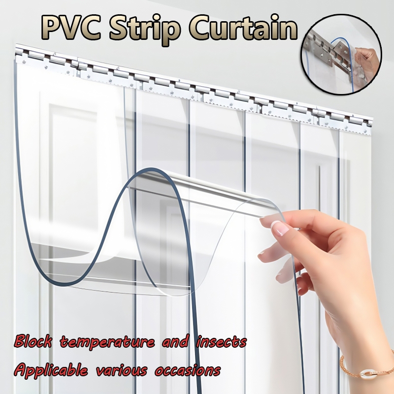 Kumapal na nga PVC Strip Curtain Door transparent living room/Cold ...