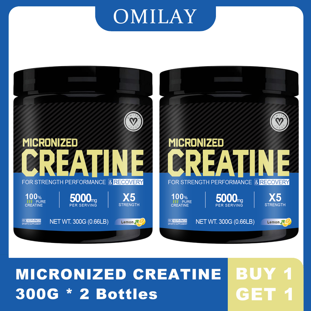 Omilay Creatine Micronized Powder Muscle Growth Strength Enhanced ...