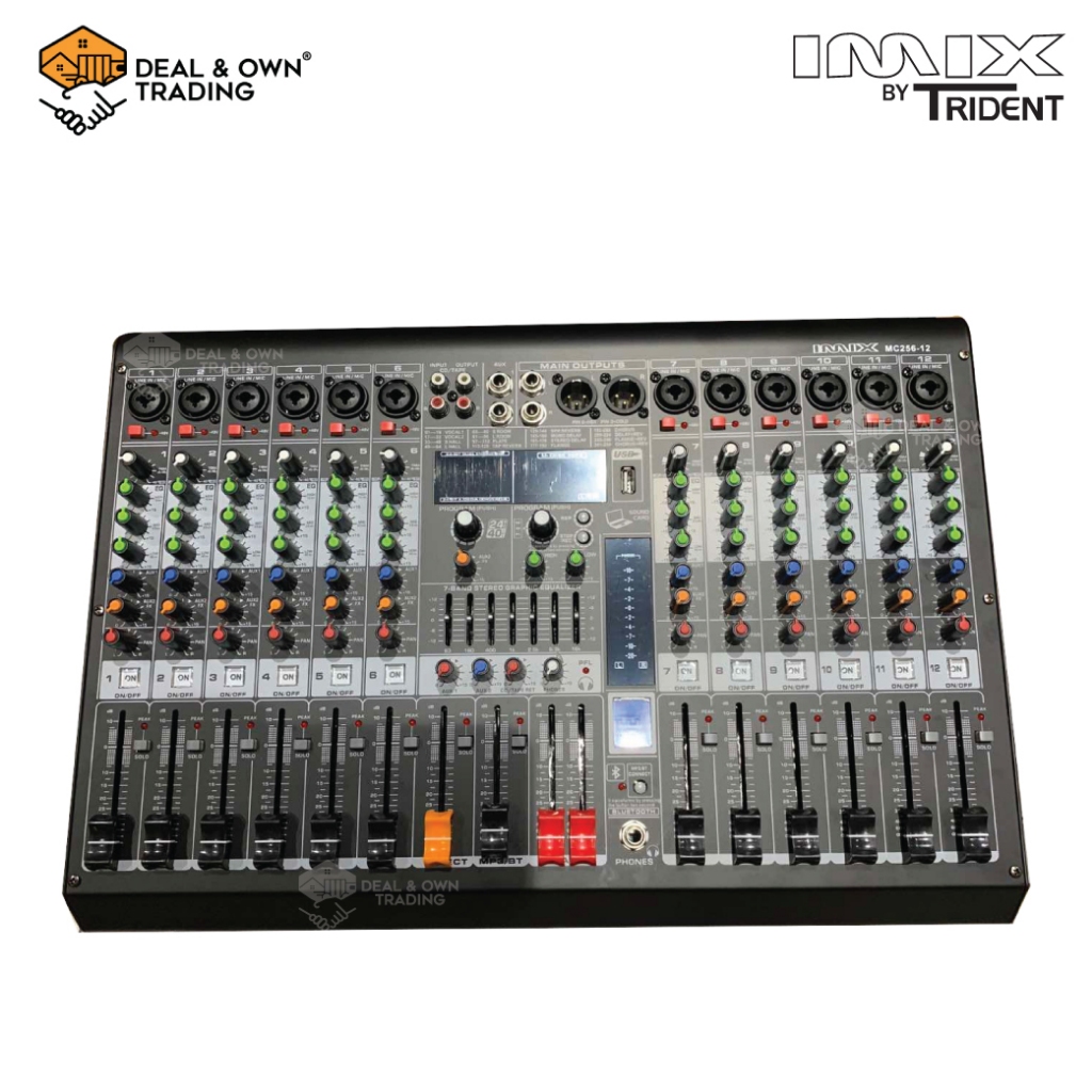 Imix/Trident MC12 12 Channel Passive Mixer | Shopee Philippines