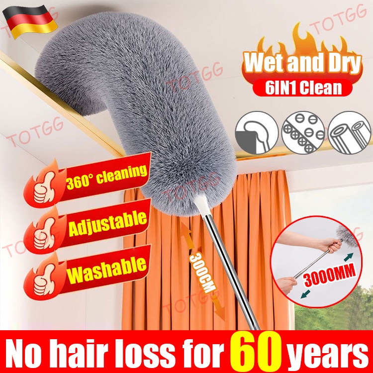 Lengthen 300CM Duster Cleaner Household Feather Duster Multifunctional ...