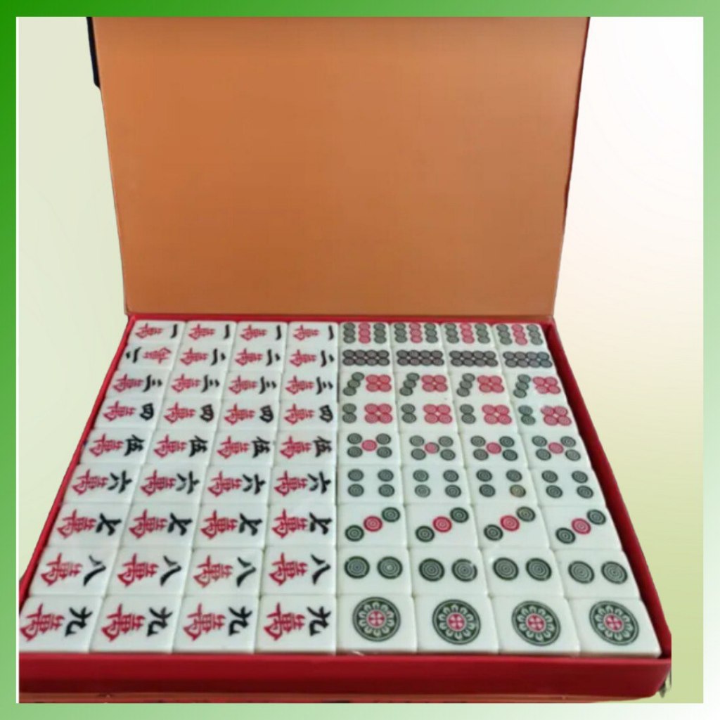Mahjong Jumbo/ Large with Numbers Set | Shopee Philippines