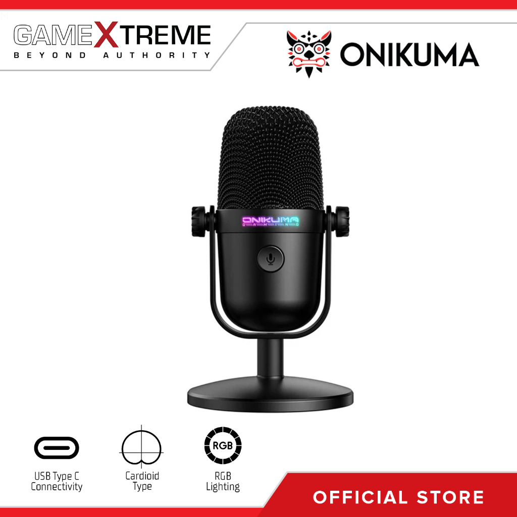Onikuma M830 Colorful RGB USB Condenser Microphone | Shopee Philippines
