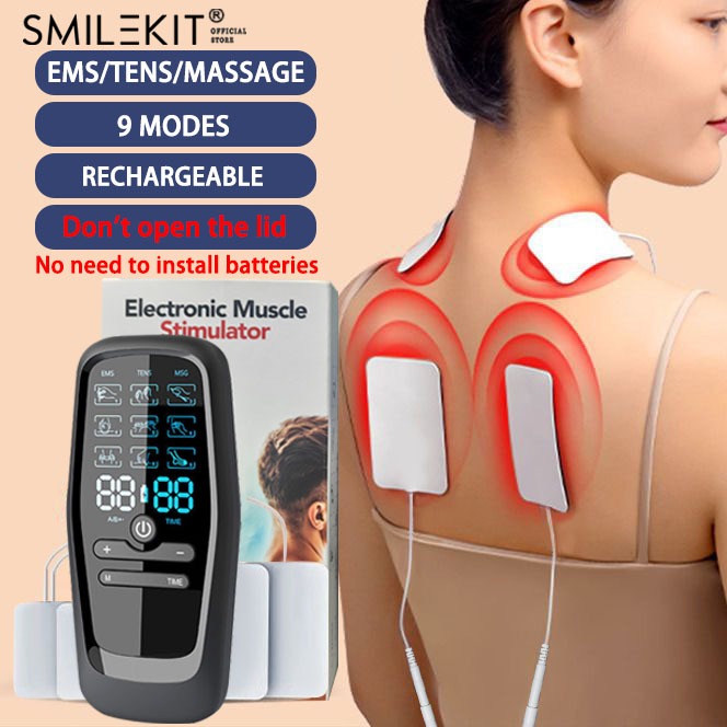 TENS Massager Electric Therapy Machine For Stroke Patient Rechargeable ...