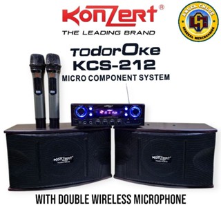Konzert Kcs-212 todoroke speaker system set 2way speakers bass reflex ...