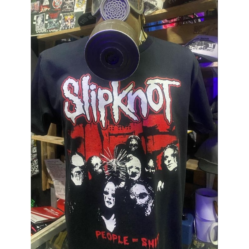 SLIPKNOT "people = sh*t shirt" (Bandmerch) | Shopee Philippines