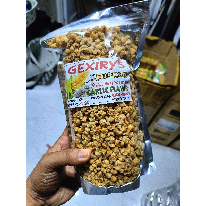 400g Ilocos Cornik Gexiry's Ilocos chichacorn cornik crunchy corn snack ...