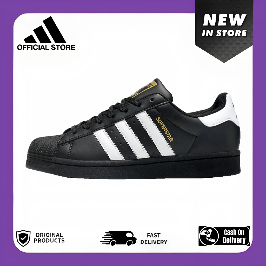 【Manila】 Adidas Classic Gold Label Superstar For Men And Women With Box ...