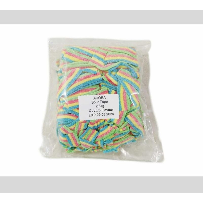Sour Tape Rainbow flavor 2.5kg | Shopee Philippines