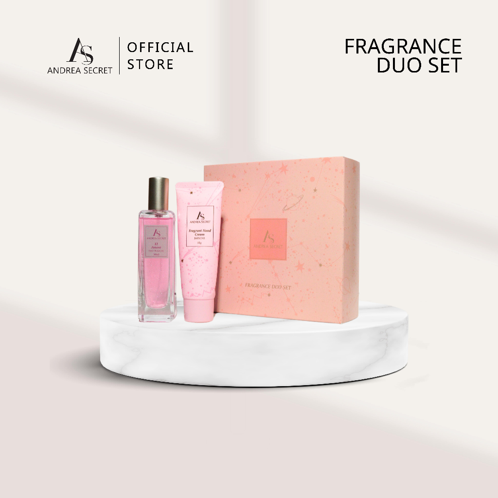 Andrea Secret Perfume & Fragrance Duo Set | Hand Cream Lotion 50G ...