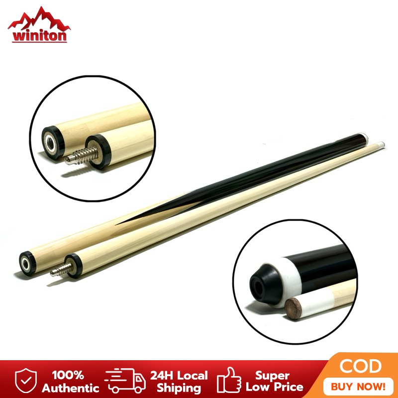 Foldable Wood Cue Pool Stick Snooker Billiards Sport Game HOT SALE Two ...