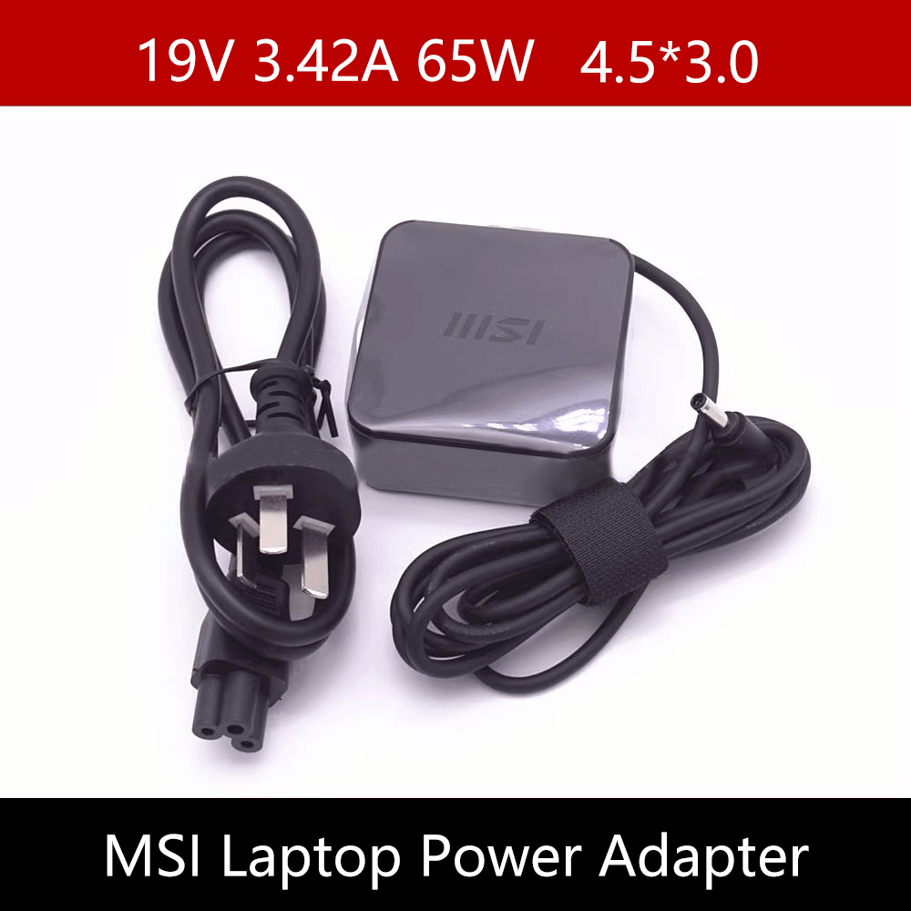 Genuine Msi laptop power adapter 19V 3.42A 65W 4.5*3.0mm14/15 B11M B11SB C12M B5M-027 | Shopee ...