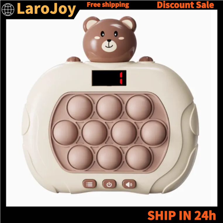 LaroJoy Quick Push Game Console Electronic speed push machine 4 Modes ...