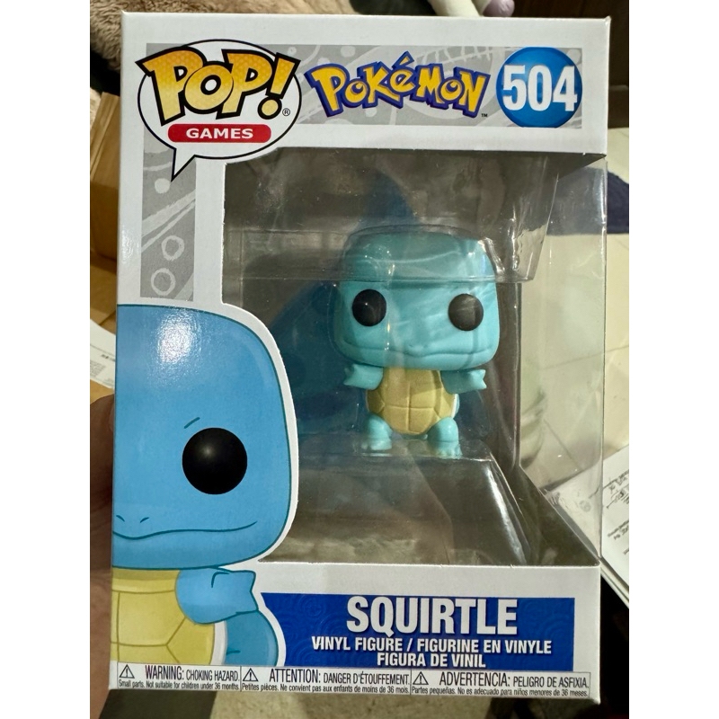 Funko Pop! Pokemon: 504 Squirtle | Shopee Philippines
