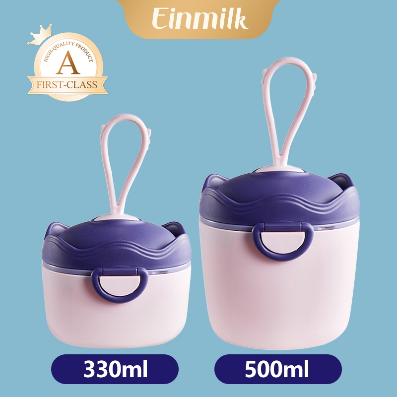 Einmilk Portable Baby Milk Container with Scoop Milk Powder Container ...