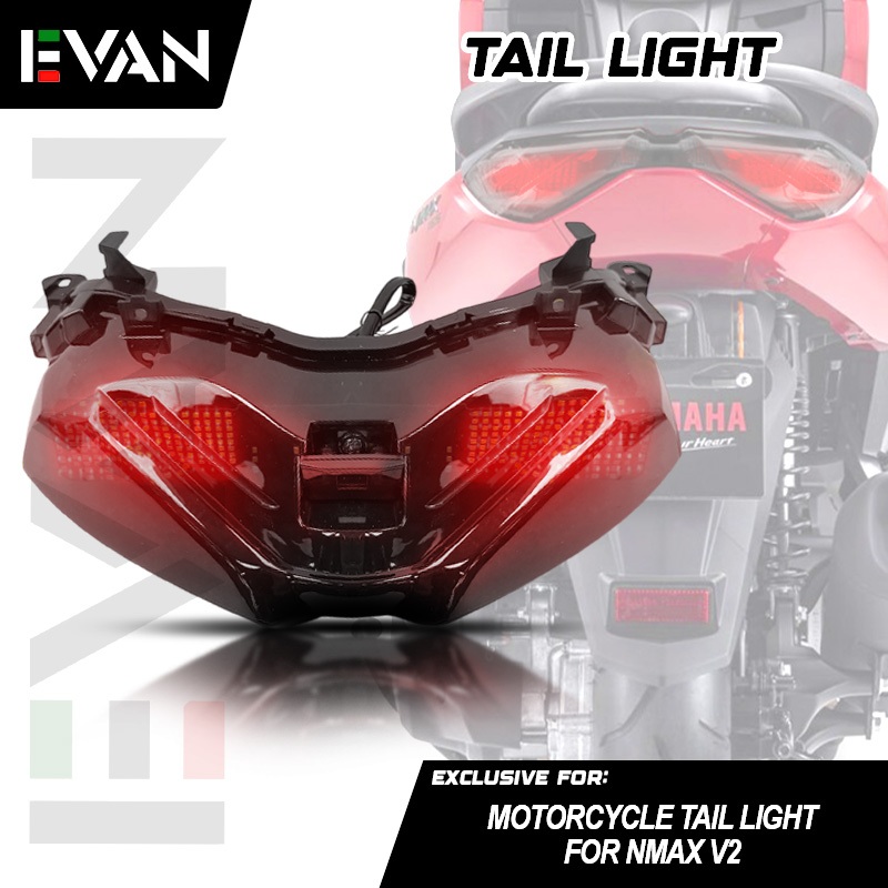 EVAN PH LED TAIL LIGHT FOR YAMAHA NMAX V2 MOTORCYCLE | Shopee Philippines