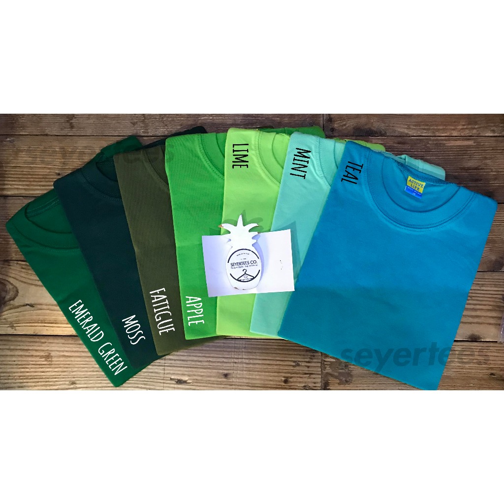 [SEYERTEES] ACTIVE LIFE ROUND NECK KIDS TOPS TSHIRT Polycotton 60%poly ...
