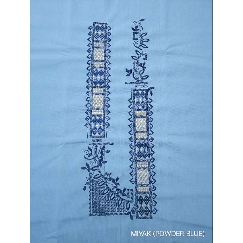 MIYAKI FABRIC TELA WITH BURDA/EMBROID/2YARDS | Shopee Philippines