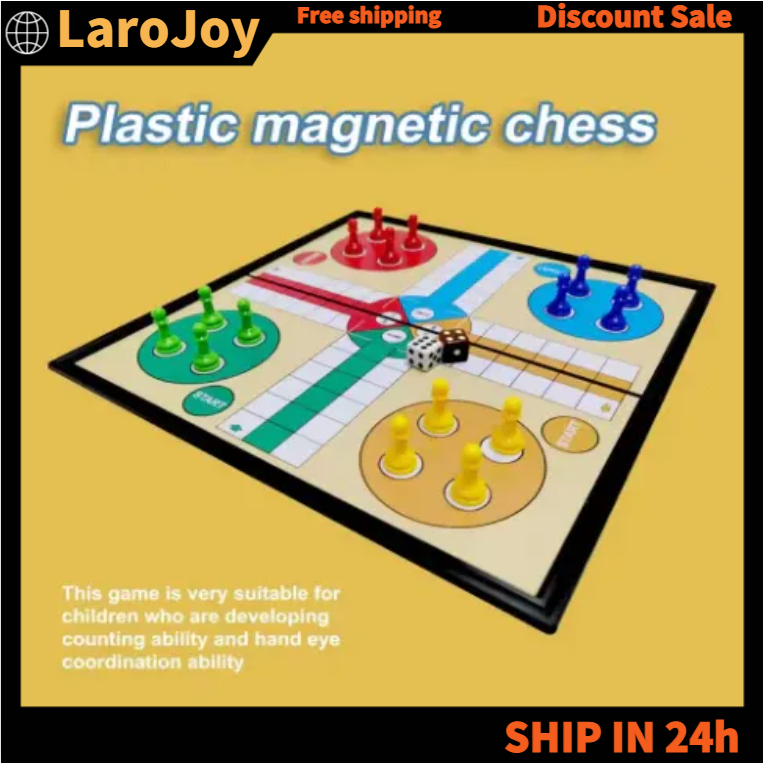 Ludo Chess Set Multicolor Multicolor Ludo Board Flying Chess Magnetic ...