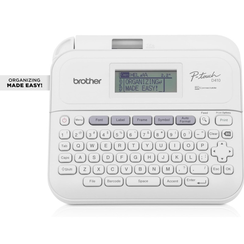 Brother P-Touch PT-D410 Home/Office Advanced Label Maker, Computer ...