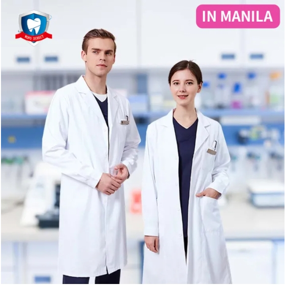 Lab Coat Lab Gown White Lab Gown Infirmary Gowns Lab Robes for Student ...