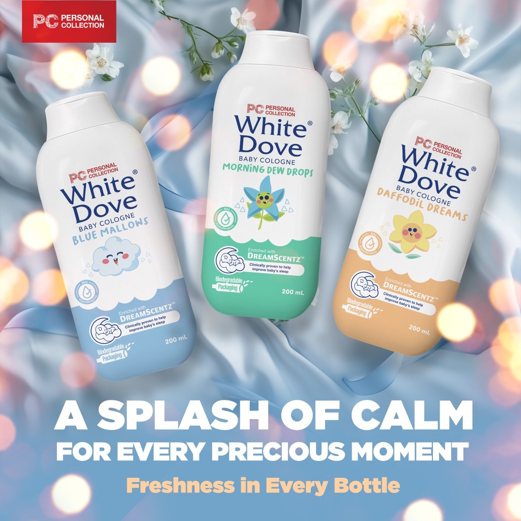 200 mL WHITE DOVE BABY COLOGNE PERSONAL COLLECTION | Shopee Philippines