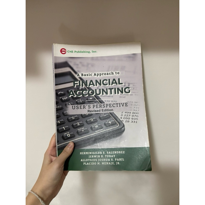 A Basic Approach to Financial Accounting Revised Edition | Shopee ...