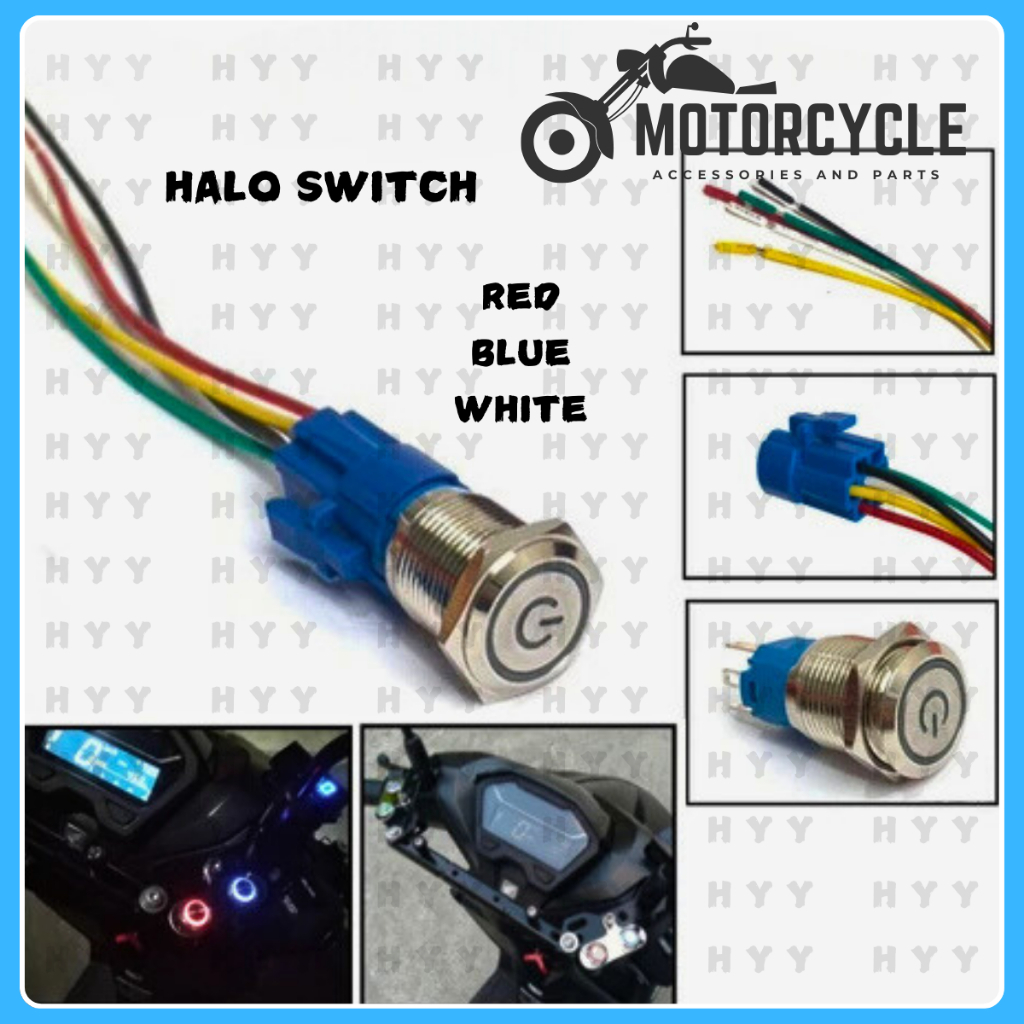 MSM HALO SWITCH UNIVERSAL FOR MOTORCYCLE #9501 | Shopee Philippines