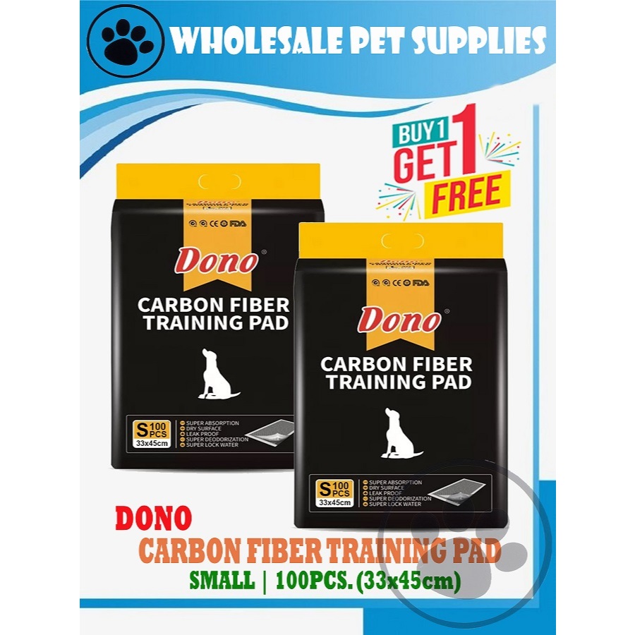 DONO Carbon Fiber Training Pad - SMALL | 100pcs ((BUY1 GET1 FREE ...