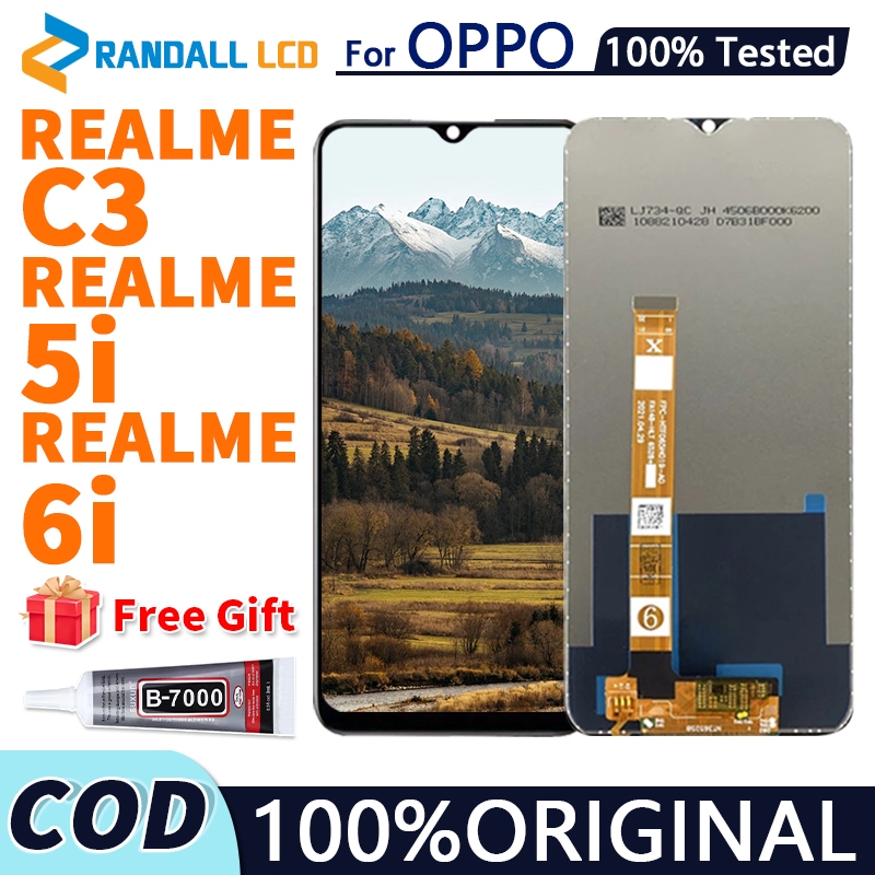 【ORIGINAL】LCD Realme C3/ Realme 5i / 6i/OPPO A92020/A52020 Display Screen Assembly Quick ...