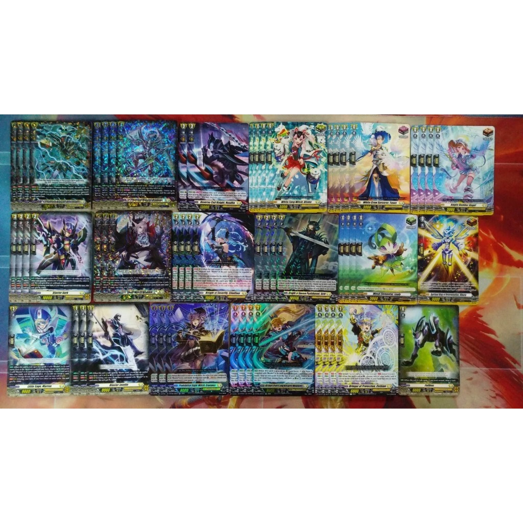 CFV Phantom Blaster Overlord Deck Keter Sanctuary Cardfight Vanguard English Dark Nemain ...