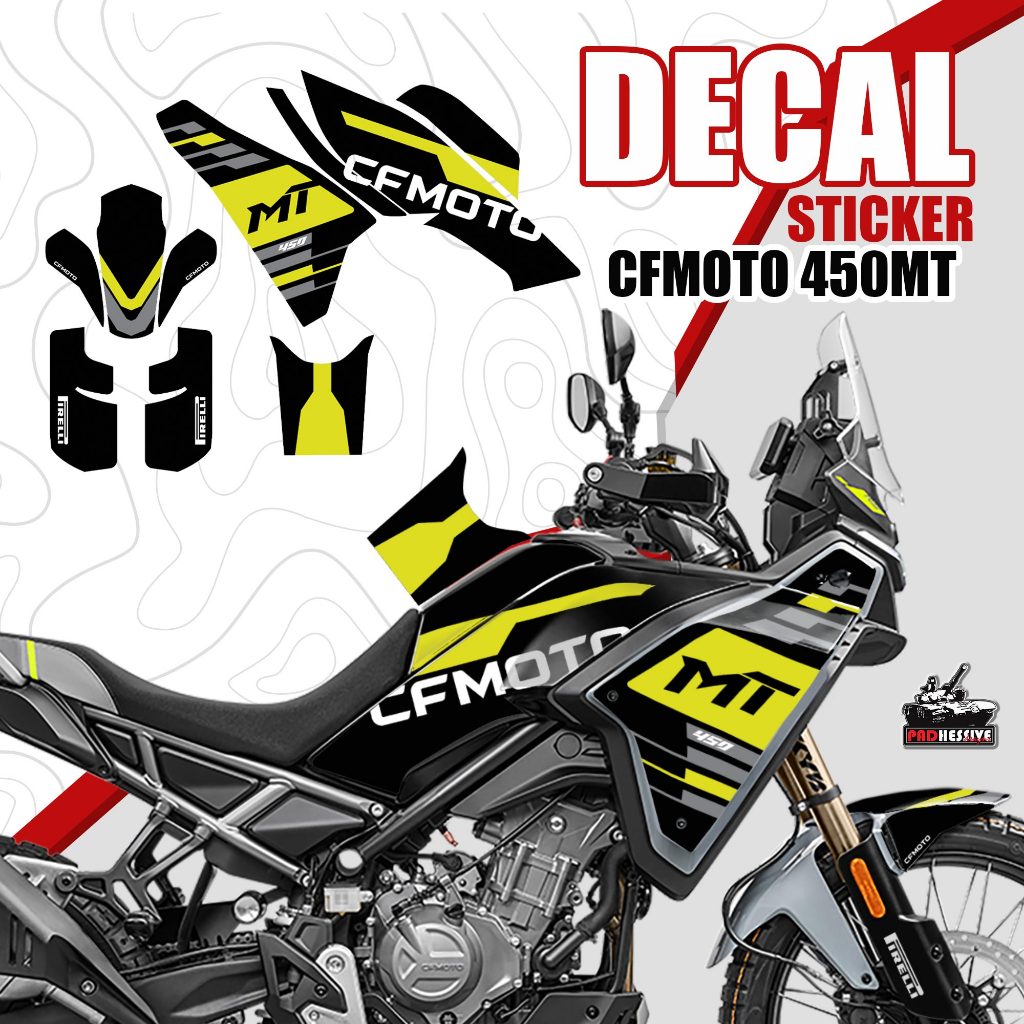 DECAL CFMOTO 450MT OUTDOOR STICKER MOTODECAL QUALITY PADHESSIVE ...
