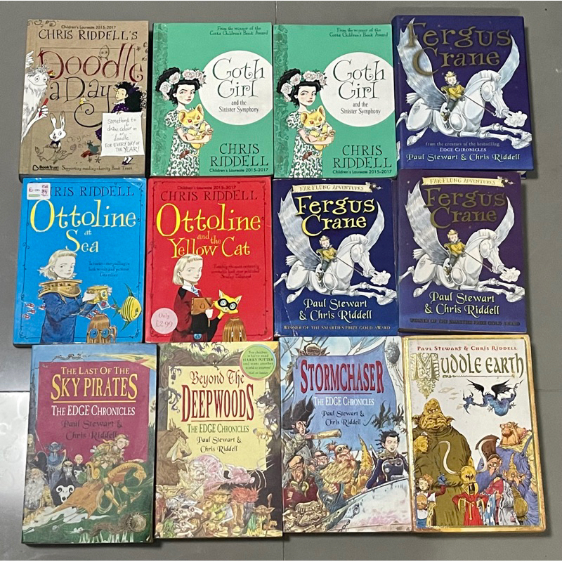 Cris Riddell | Paul Stewart | Goth Girl | Ottoline | Fergus Crane | The ...
