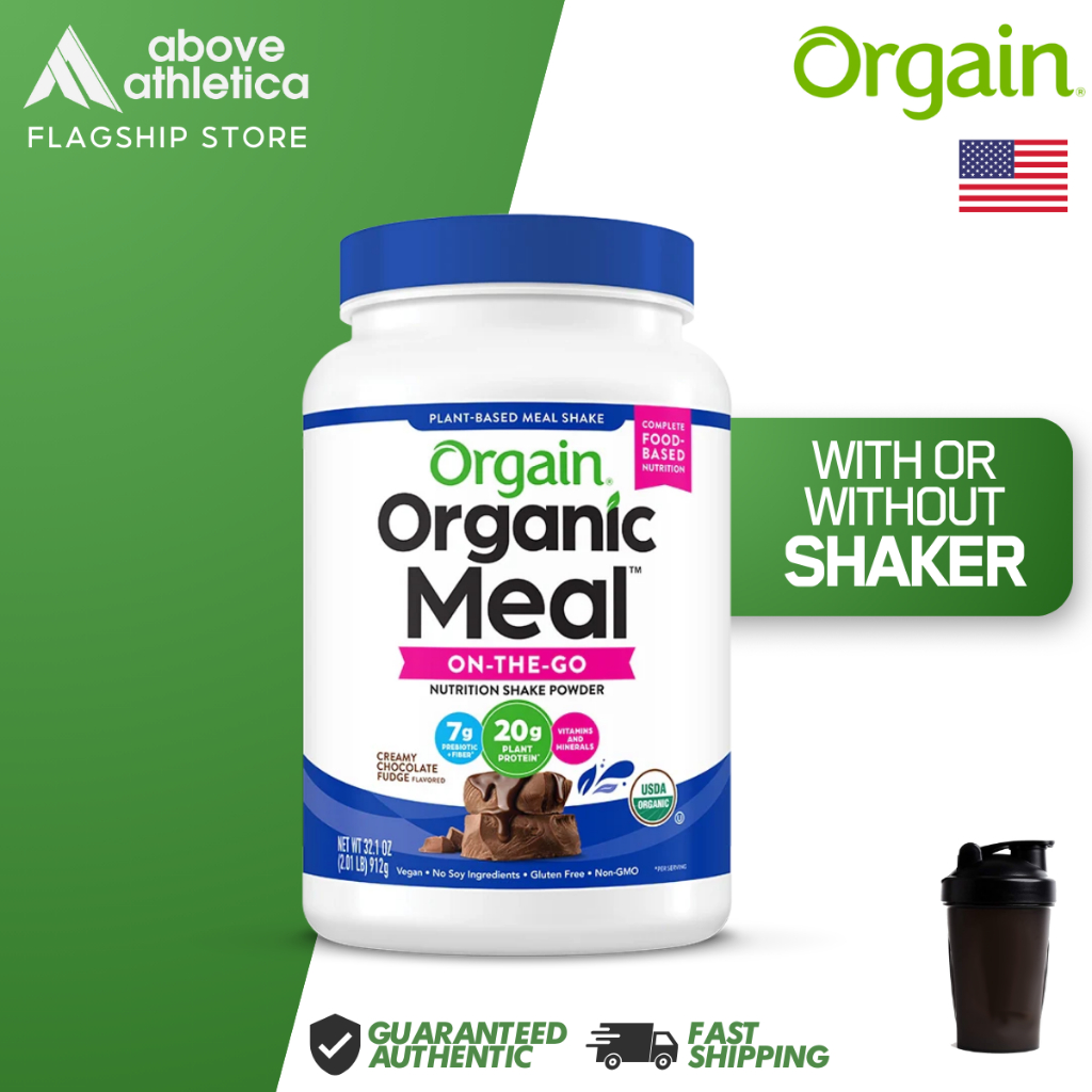 Orgain Organic Meal, Vegan Meal Replacement Protein Powder - 2lbs ...