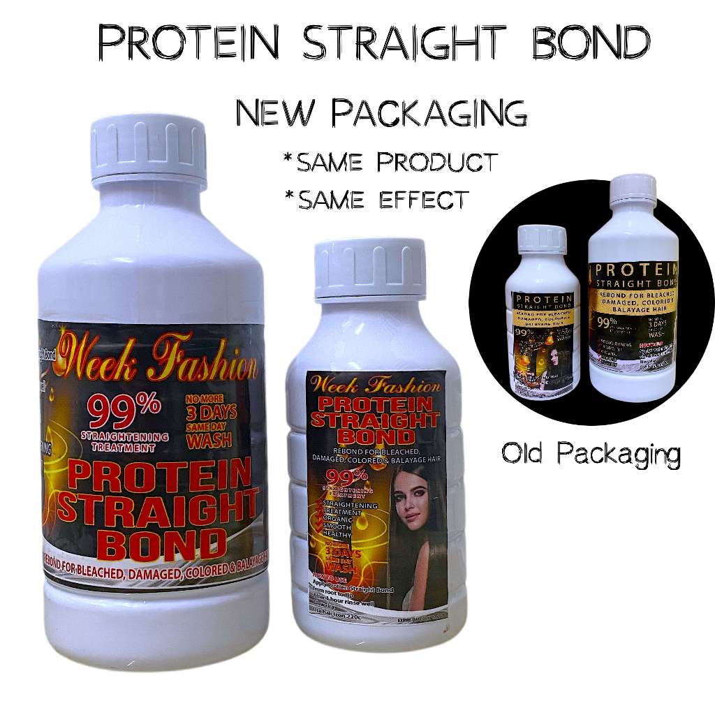 Protein Straight Bond Organic Straightening Treatment 500ml/1000ml ...