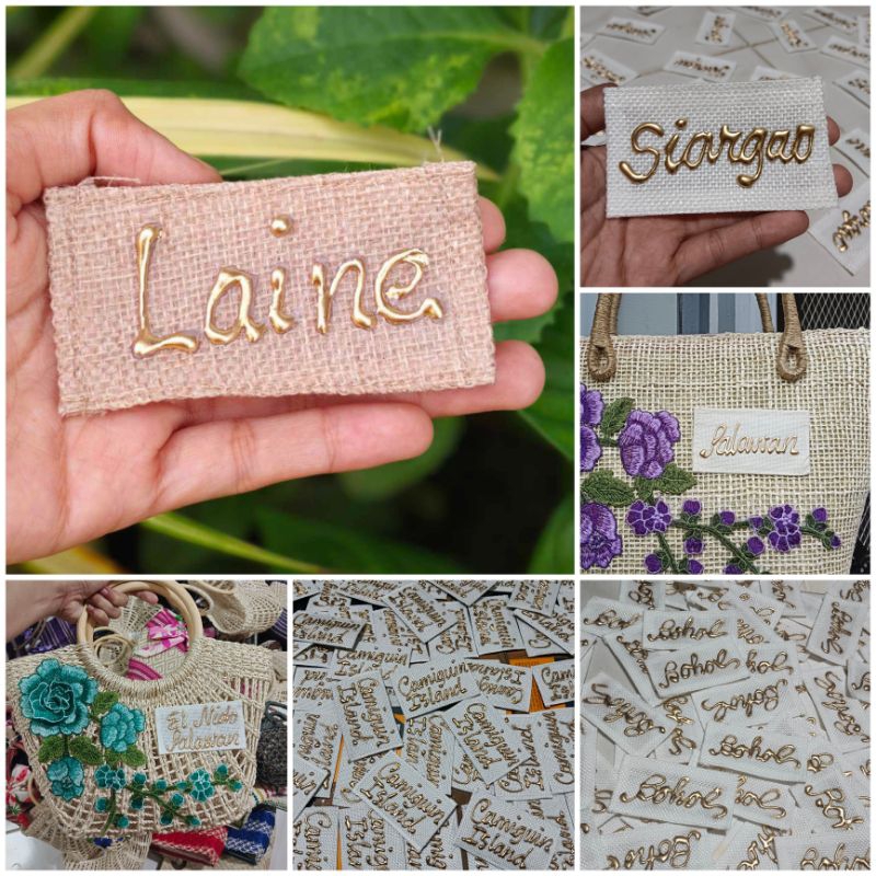 Personalized Patch | Patch for hand bags and slings bags | Shopee ...