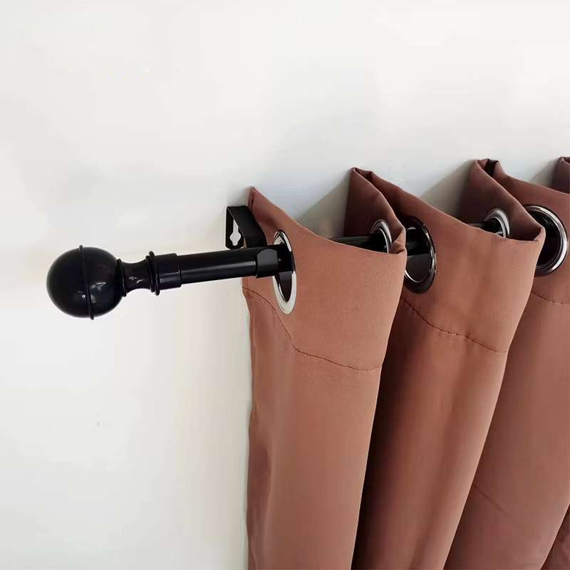 28-84 inch Curtain Rod Extendable 210cm with Bracket Adjustable Modern ...