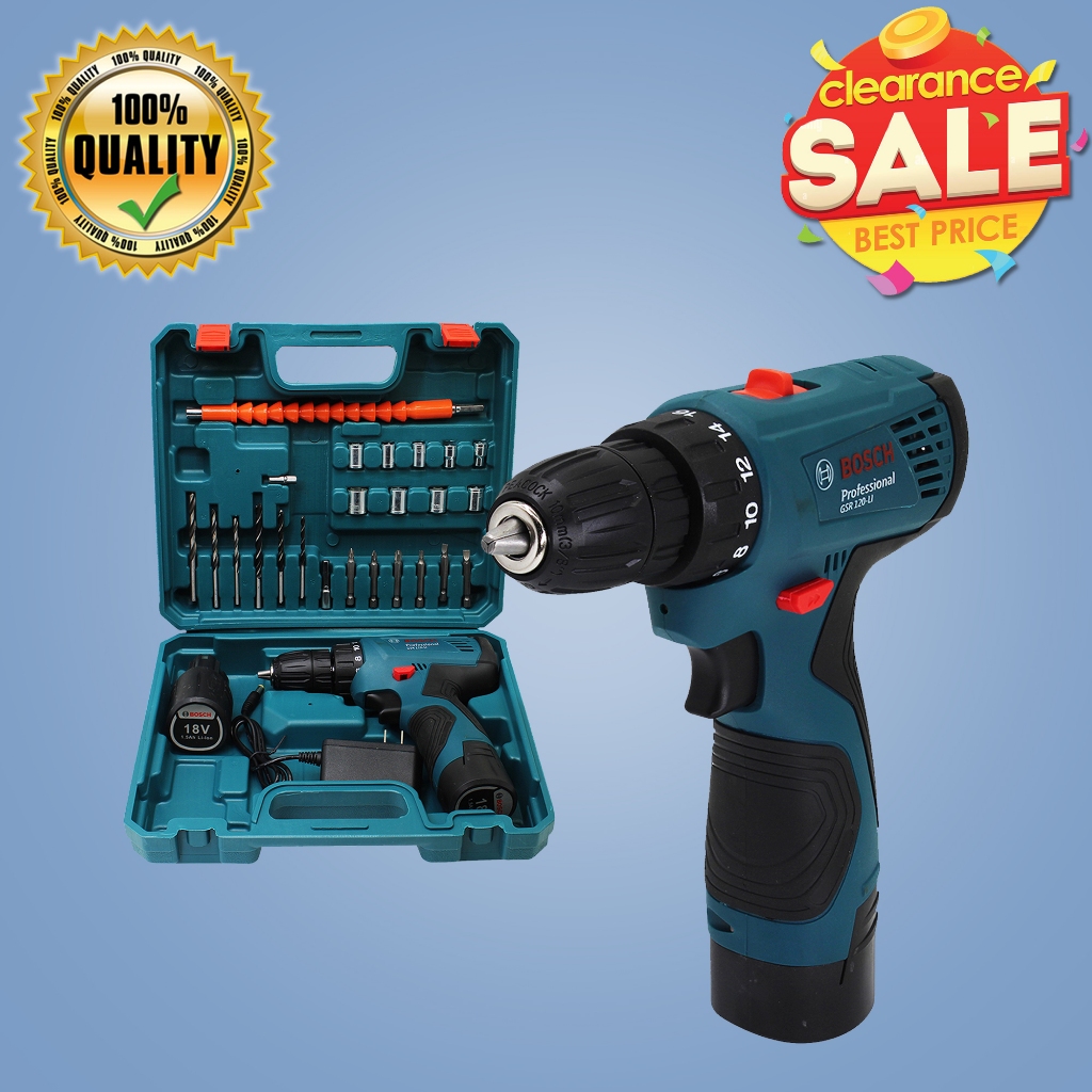 Powerful 10mm Cordless Hand Drill (18V) | Shopee Philippines
