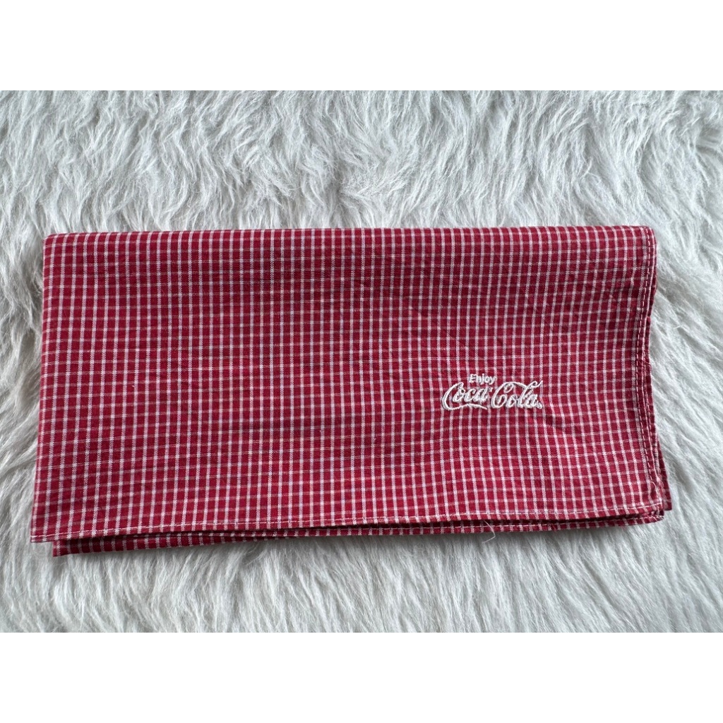 Coca Cola Checkered Handkerchief | Shopee Philippines