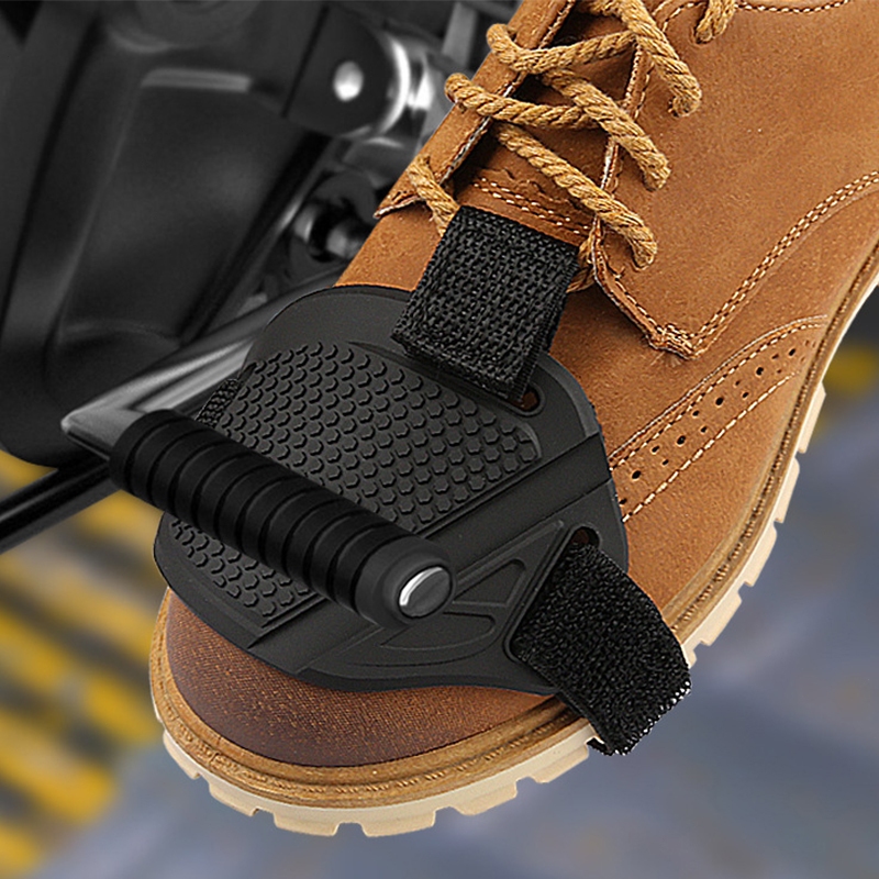 Motorcycle Shift Anti-Skid Pad Protectors Shoe Care Adjustable Shifter ...