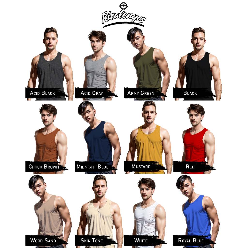 Classic SANDO/TANKS TOPS FOR MEN/EXPORT QUALITY SOFT COTTON SPANDEX ...