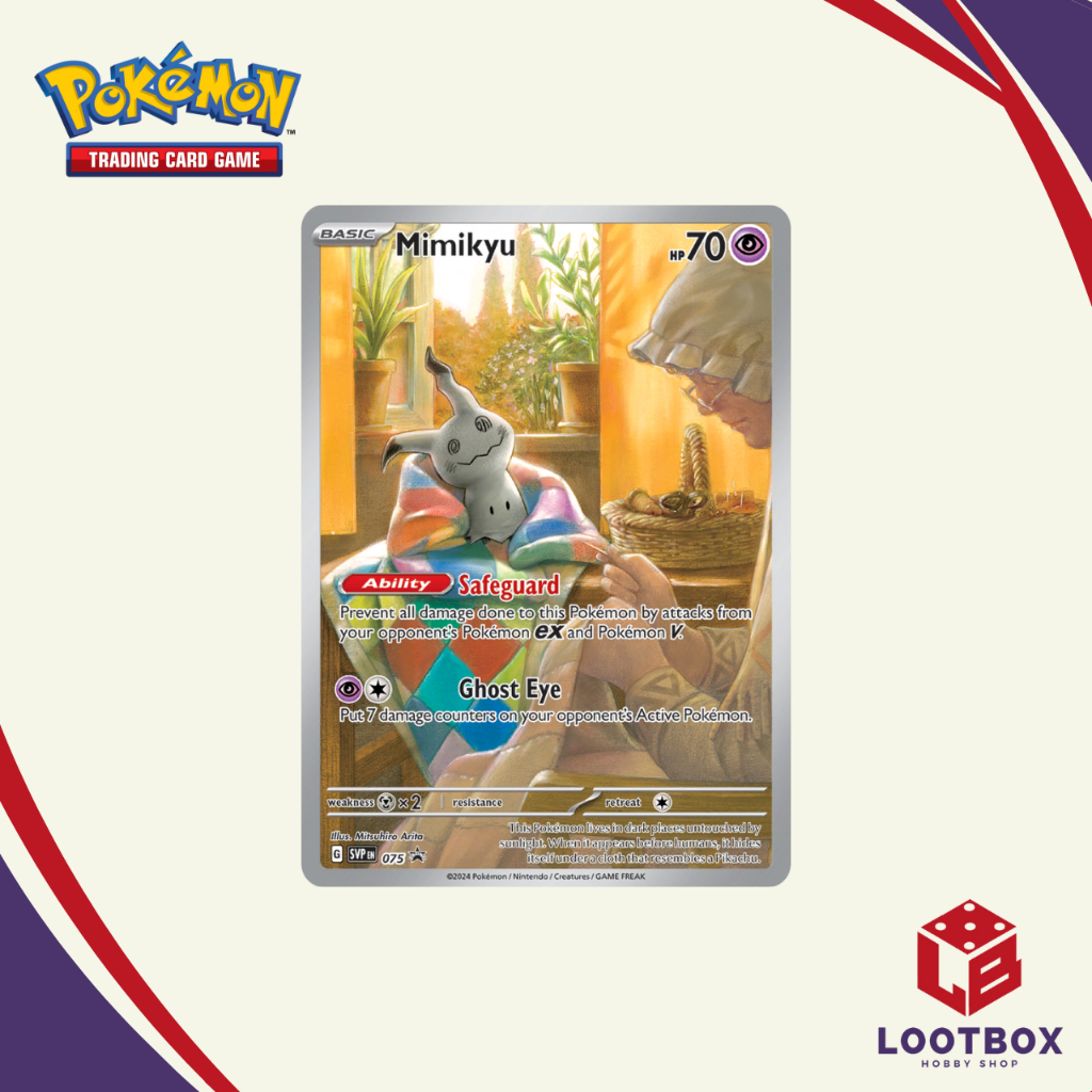 Pokemon Card Game: Mimikyu (Sealed Illustration Rare) - Scarlet ...