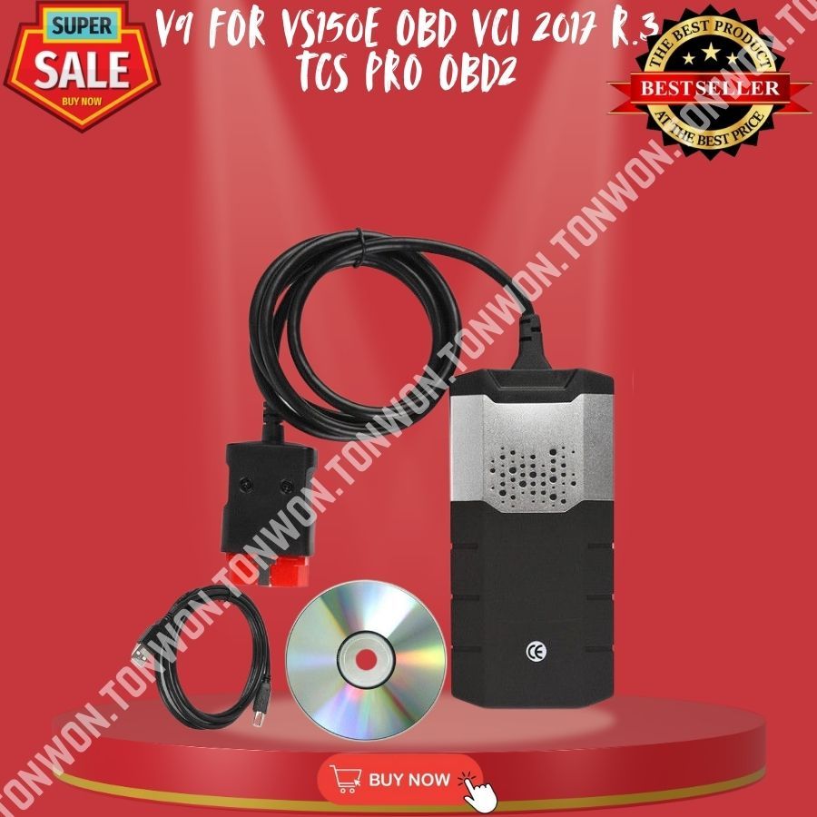 DS150E OBD VCI 2017 OBD2 Diagnostic Tool with Bluetooth Car light Truck ...